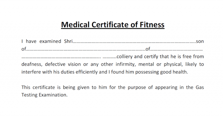 Medical Certificate Format India medical-certificate-format-india
